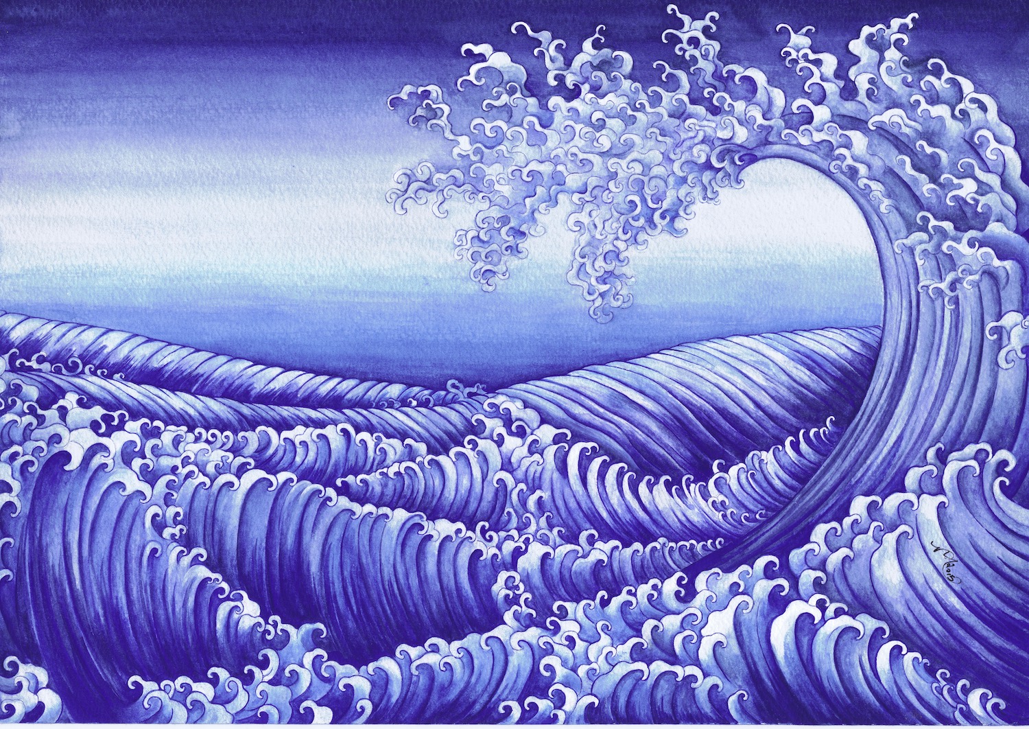 Water – Nicola Mountney Art